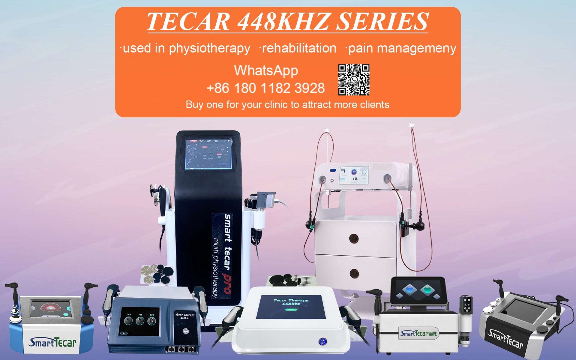 Tecar 448KHZ CET RET – SPON Beauty